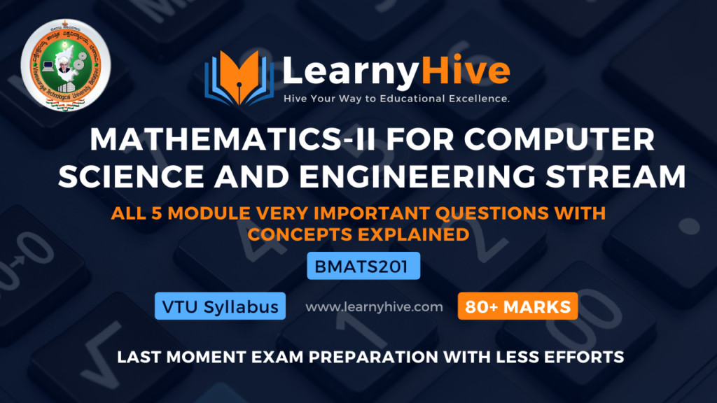 Mathematics-II | CSE Stream | Very Important Questions Explained With ...